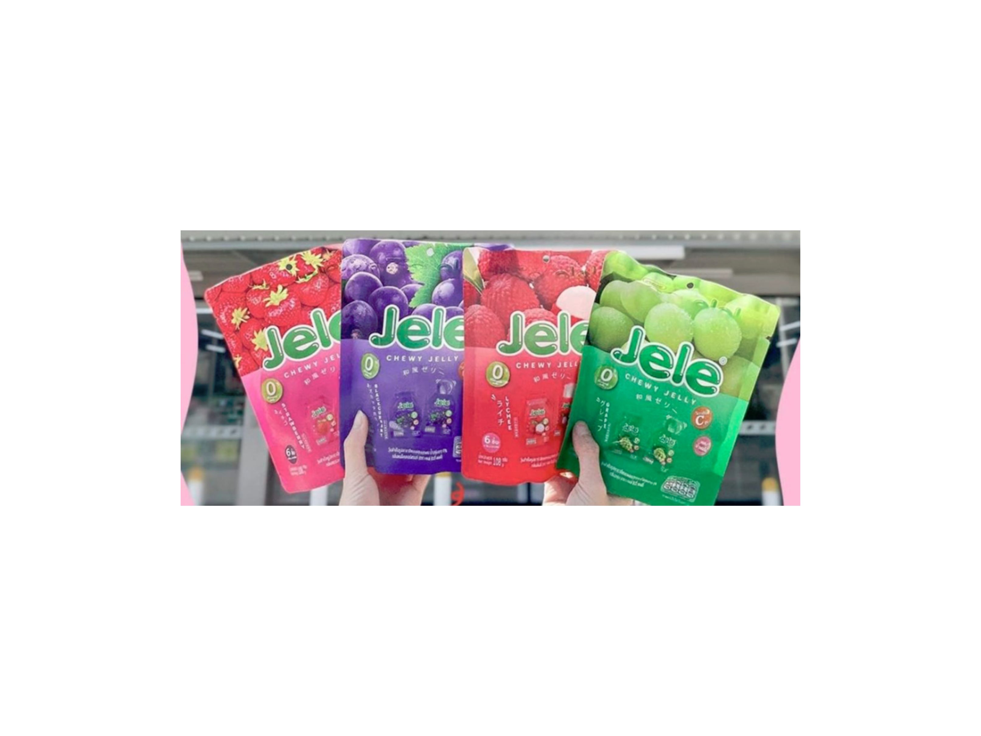 Avertissement : Différents Chewy Jelly de la marque JELE | ULC